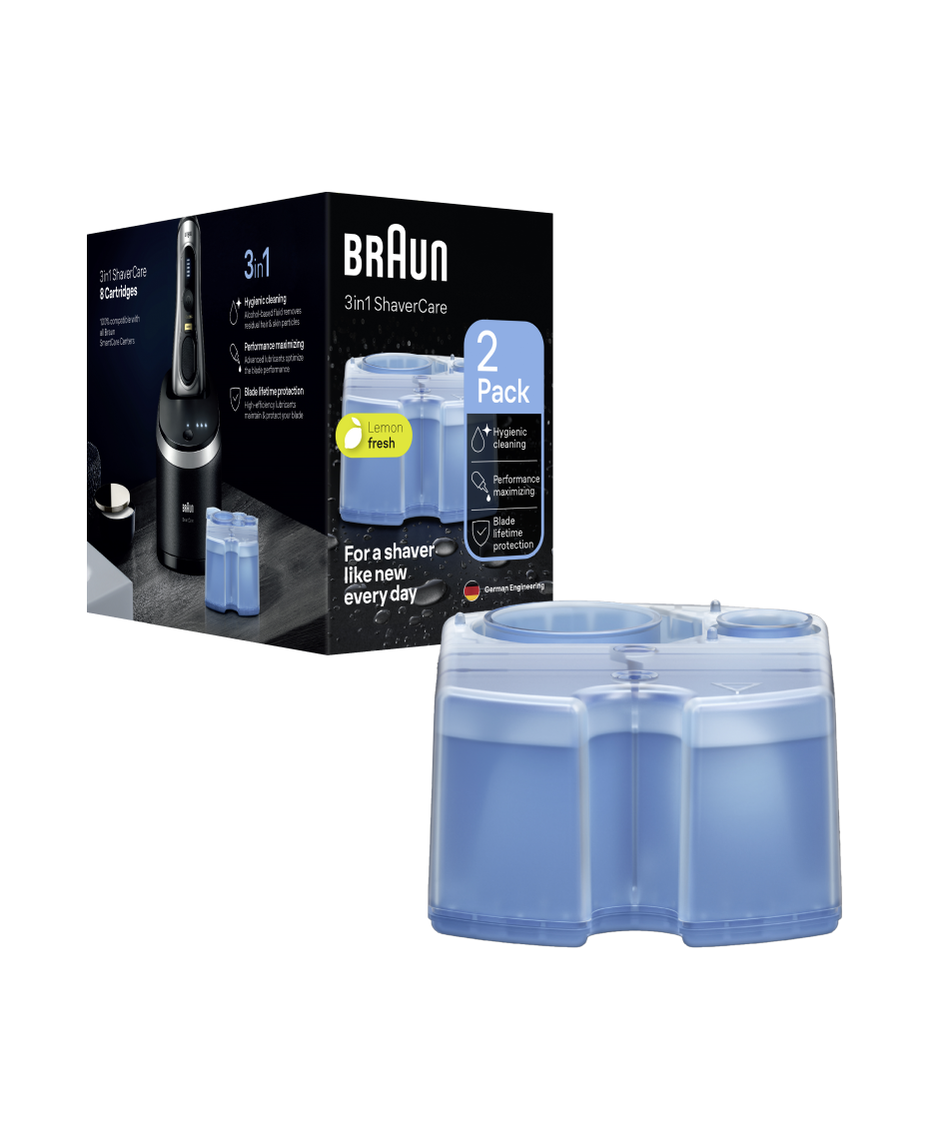 Braun | Clean & Renew Cartridge Refills 2 Pack | Shaver Shop