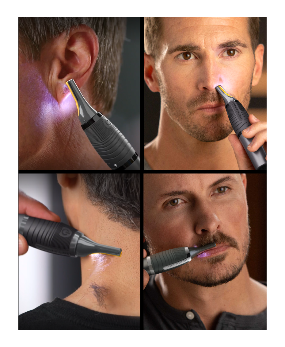 As Seen On TV | MicroTouch Titanium Max Ear & Nose Trimmer | Shaver Shop
