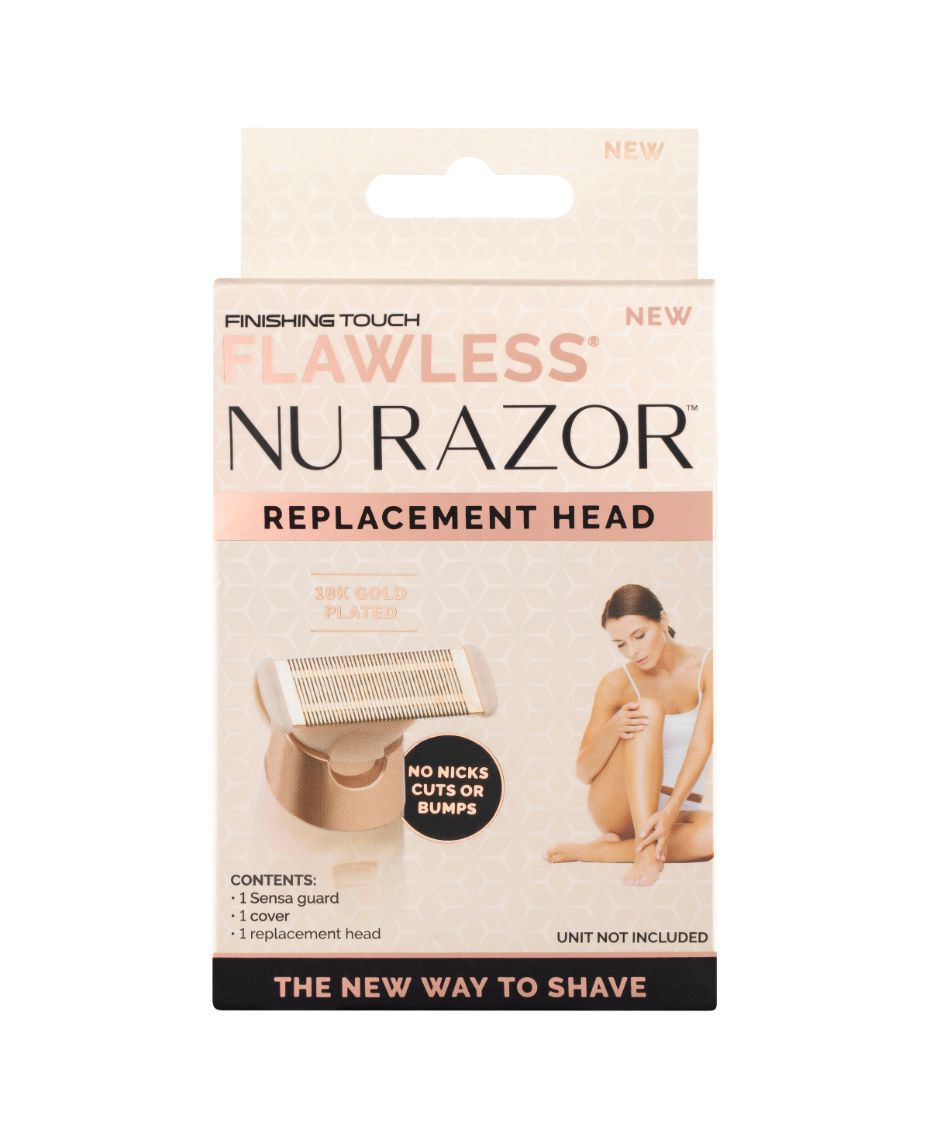 Finishing Touch Flawless | Nu Razor Replacement Head 1pk | Shaver Shop