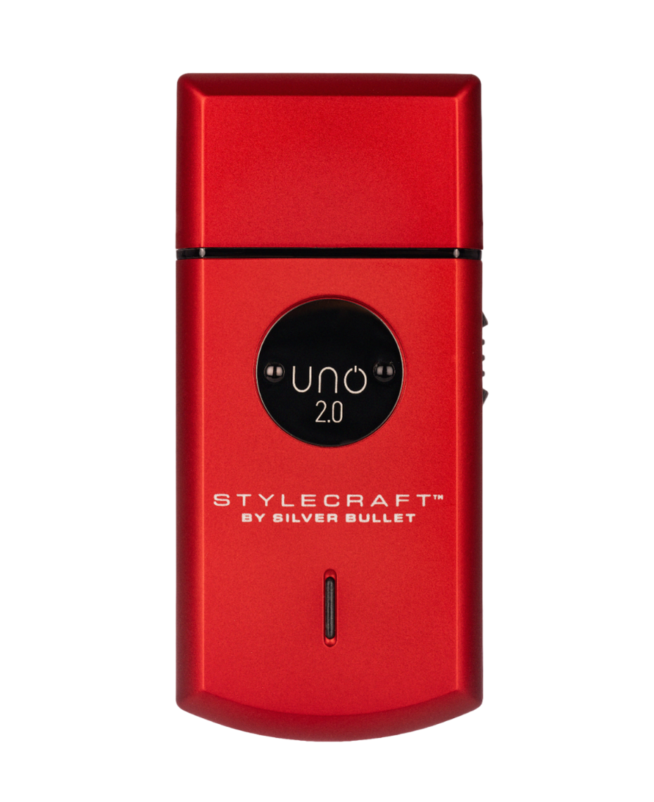 Silver Bullet | Uno Single Foil Shaver - Red | Shaver Shop