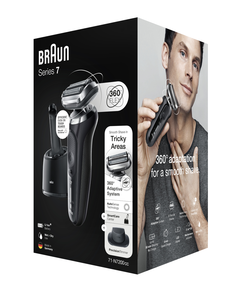 Braun | Series 7 Wet & Dry Electric Shaver with Precision Trimmer Head ...