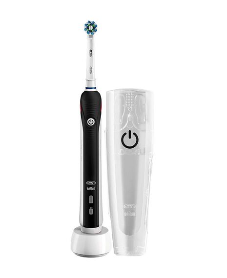 Oral-B | Pro 2 2000 Electric Toothbrush - Black with Travel Case ...