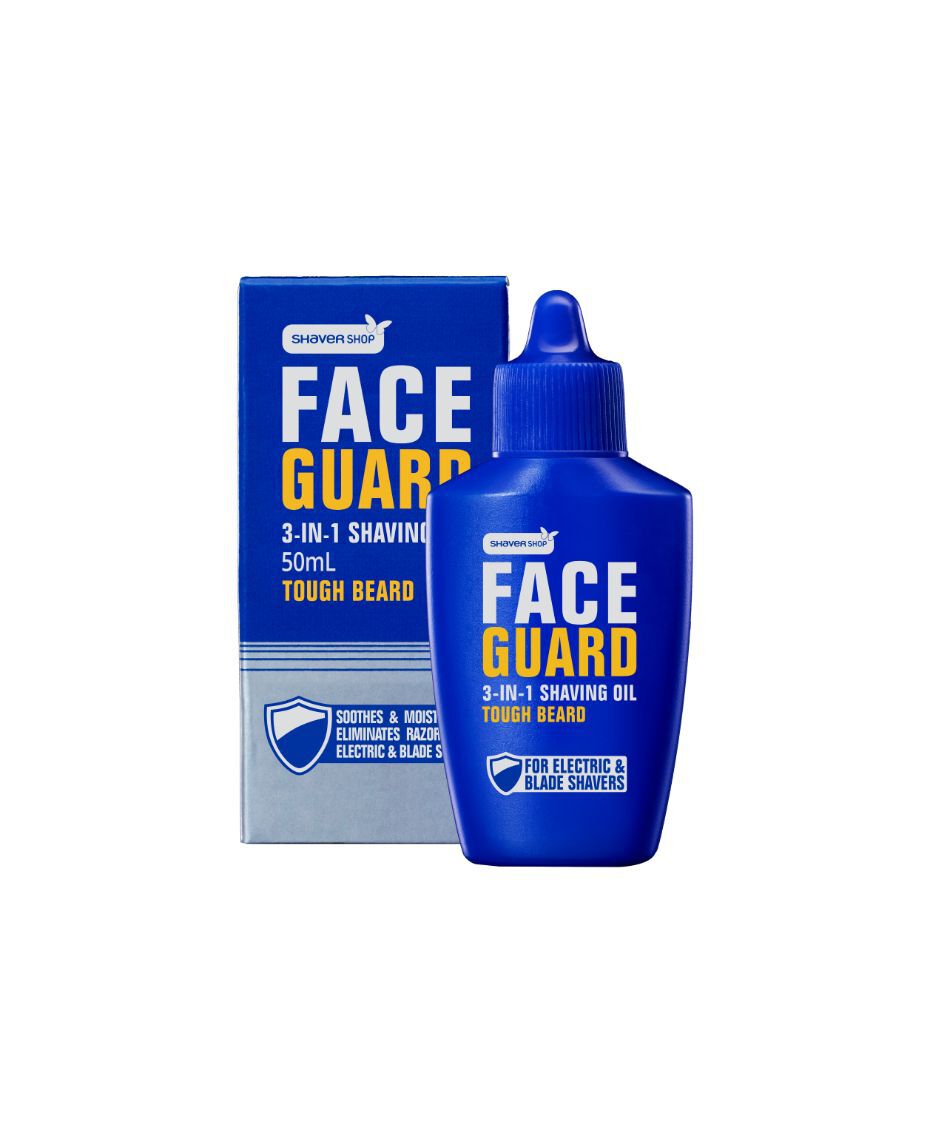 Guard Grooming | Face Guard Tough Beard 3-in-1 Shaving Oil 50ml ...