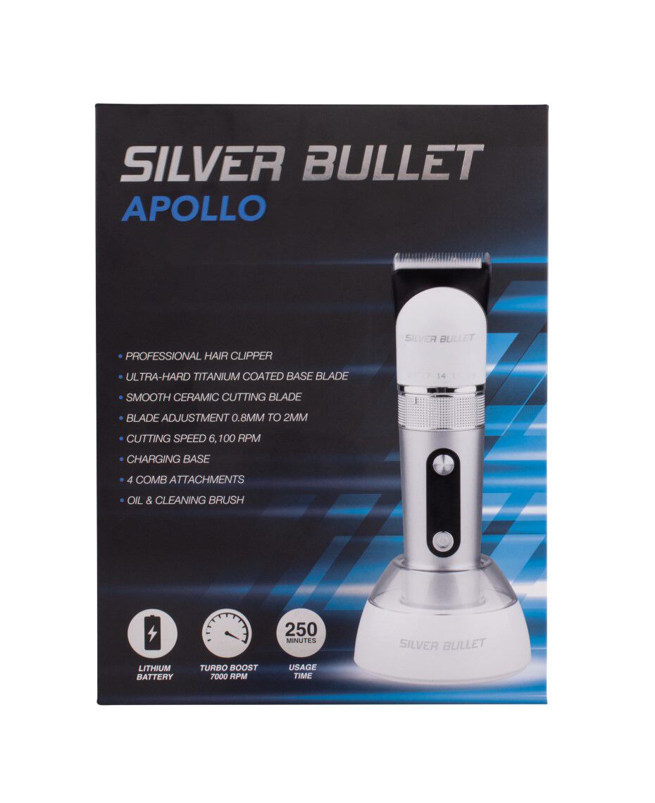 Silver Bullet | Apollo Hair Clipper | Shaver Shop