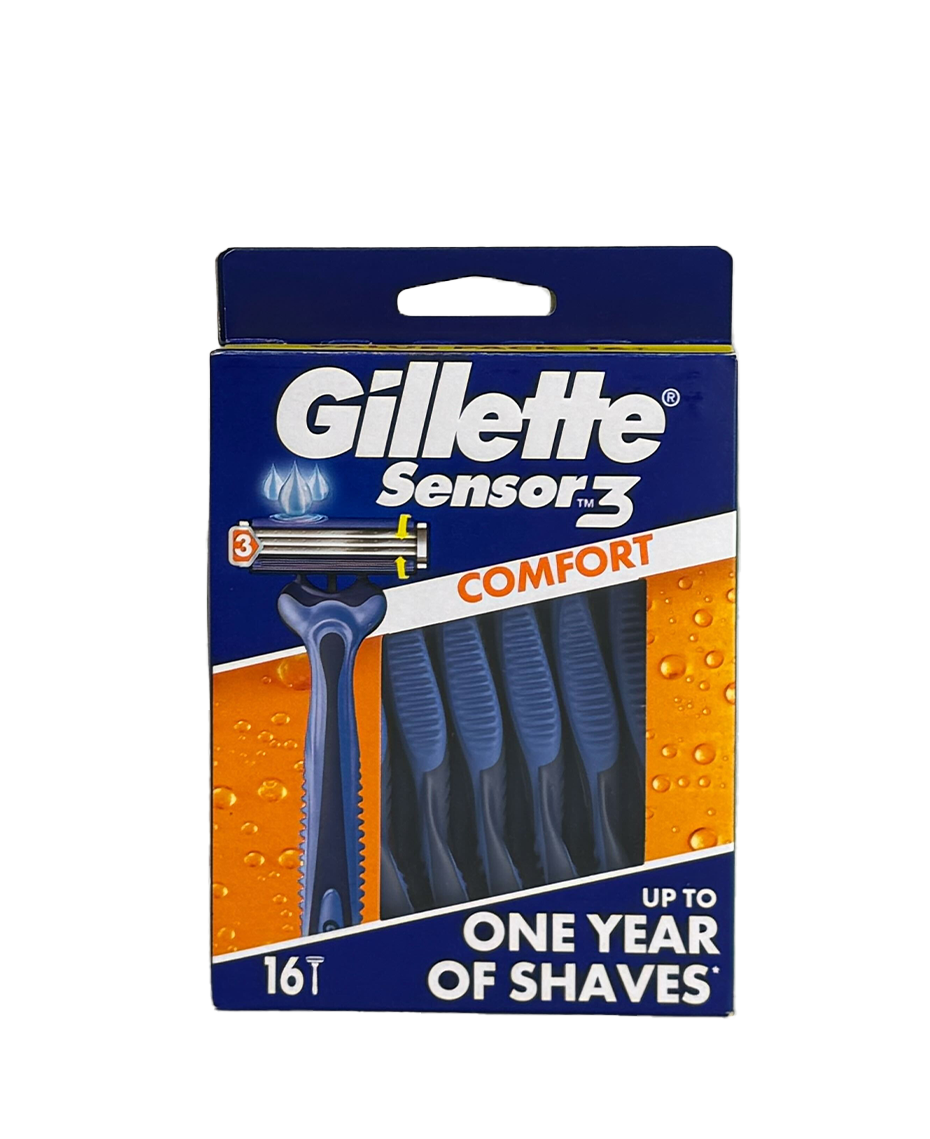 Gillette | Sensor 3 Razor 16 Pack | Shaver Shop