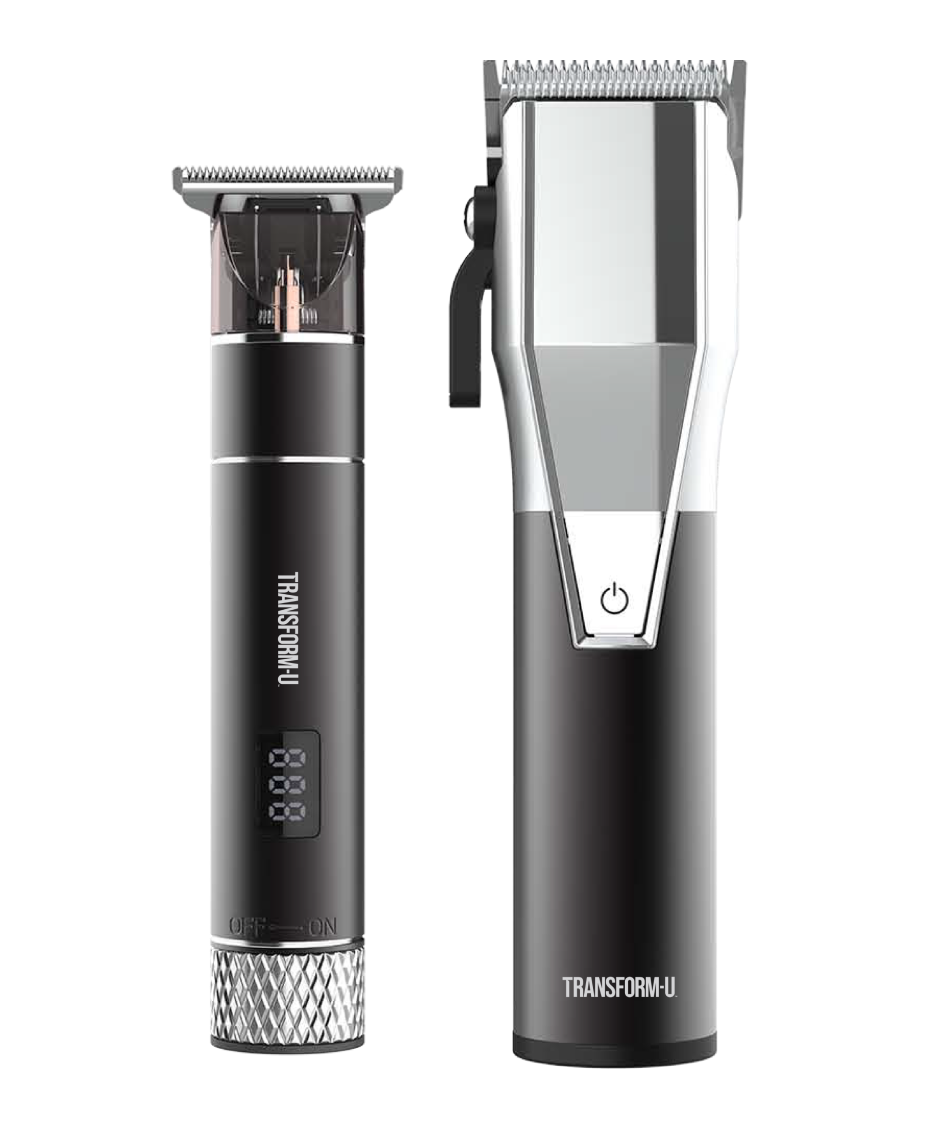 TRANSFORM-U | UltraPower Hair Clipper & sUper-close Trimmer Combo ...