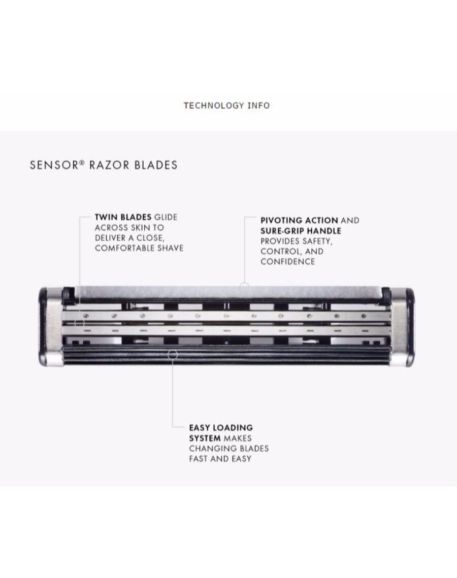 Gillette | Sensor Excel Razor | Shaver Shop
