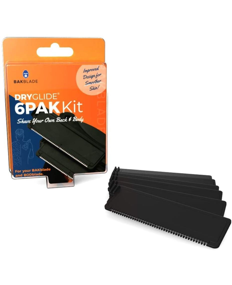 BakBlade | Replacement Blades 6 Pack | Shaver Shop