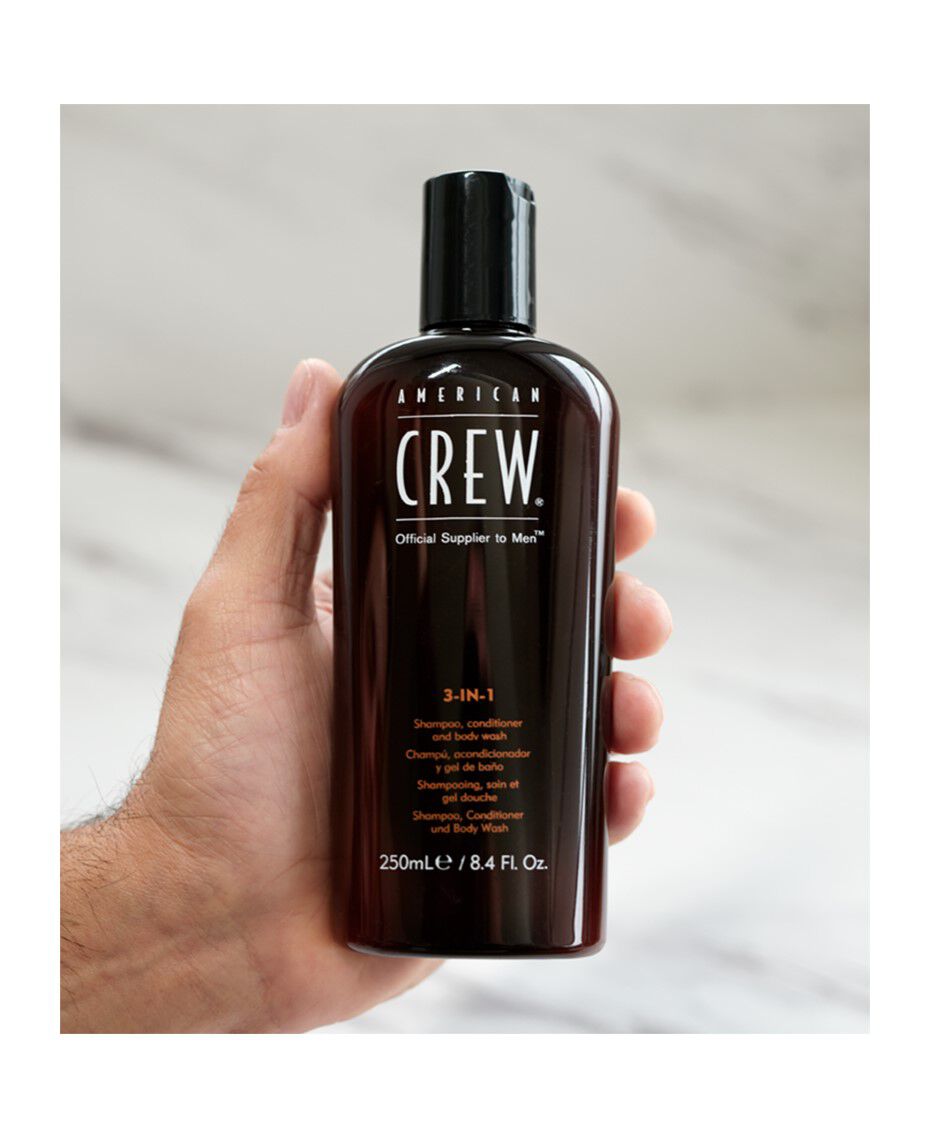 American Crew | 3-In-1 Shampoo, Conditioner & Body Wash - 450mL | Shaver Shop
