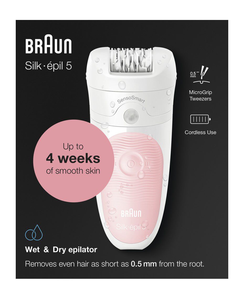 Braun | Silk-épil 5 Wet & Dry Epilator | Shaver Shop