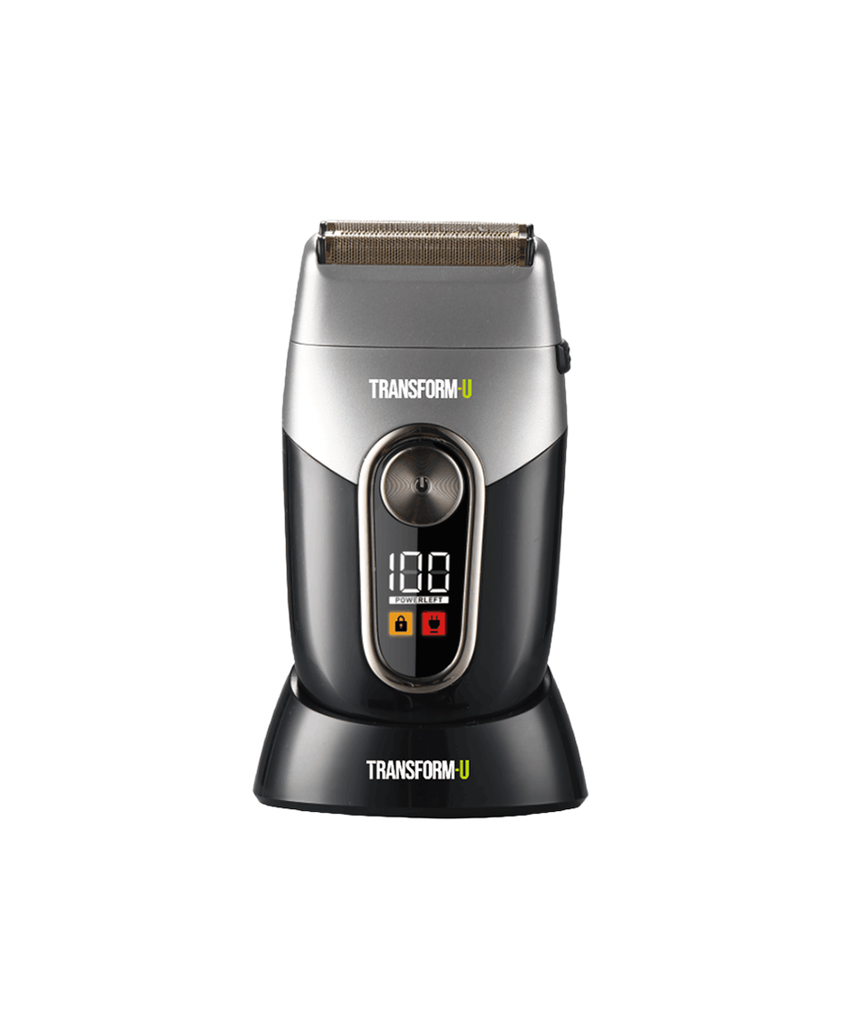 TRANSFORM-U | Titanium Shave Electric Shaver | Shaver Shop