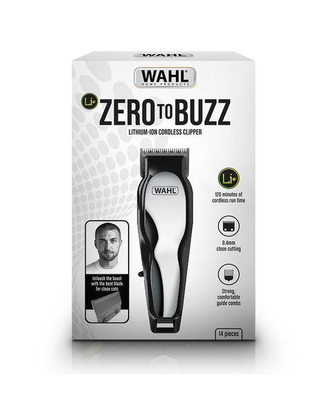 Wahl | Lithium-ion Zero to Buzz Cordless Hair Clipper | Shaver Shop