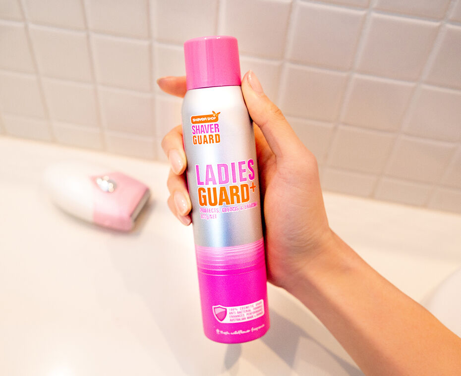 Guard Grooming | Ladies Guard+™ Lubricant & Sanitising Cleaning Spray ...