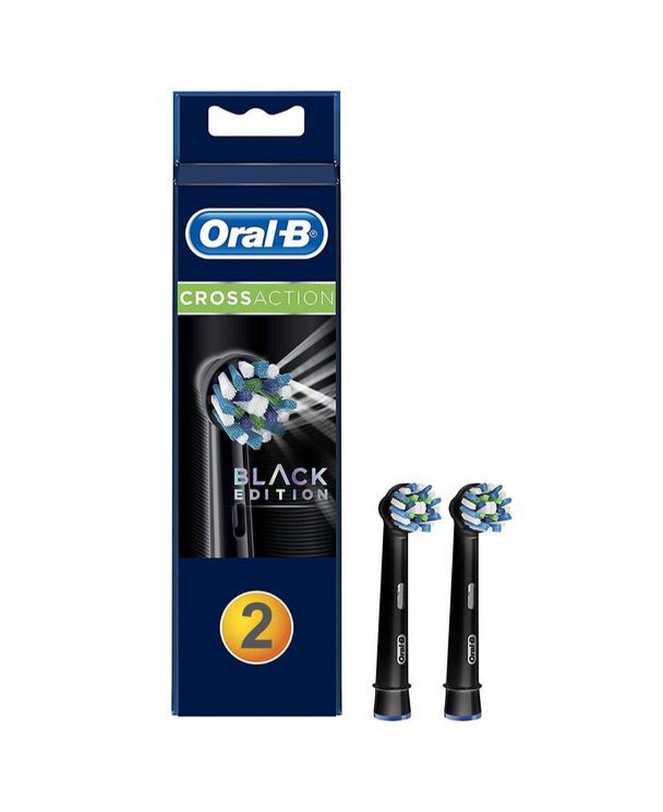 Oral-B | CrossAction 2 Pack - Black | Shaver Shop