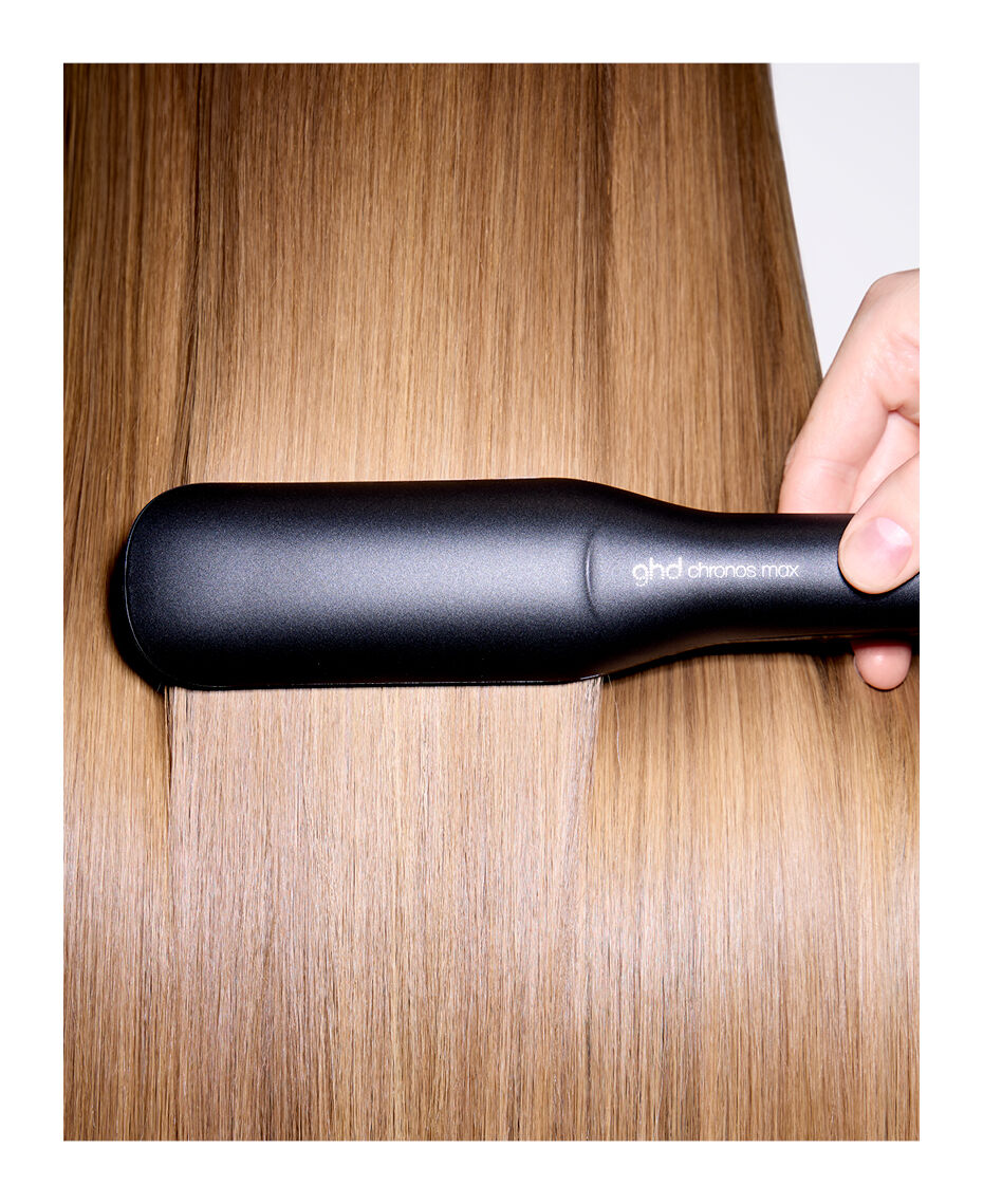 GHD | Chronos Max Wide Plate Hair Straightener - Black | Shaver Shop