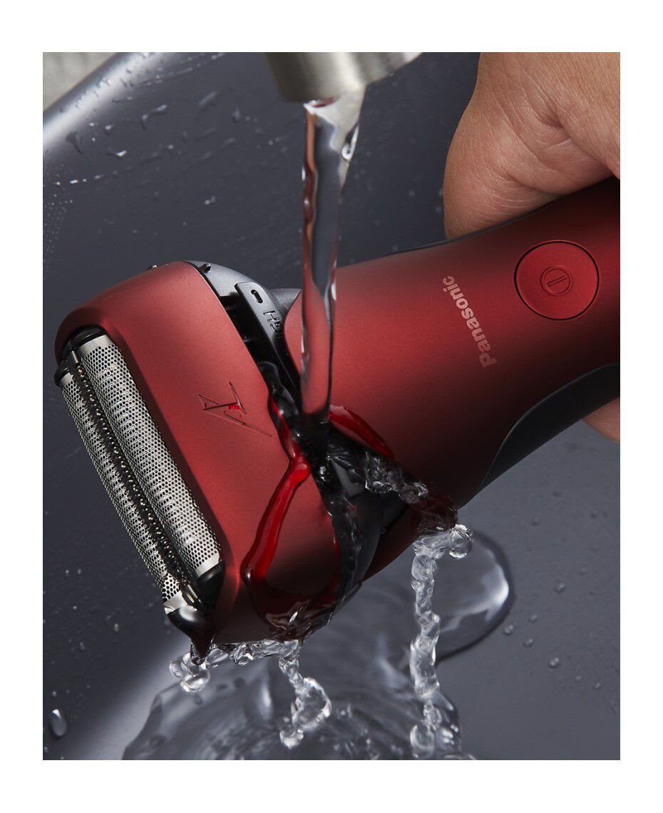 Panasonic | 3-Blade Wet & Dry Electric Shaver with 8D Flex Head - Red ...