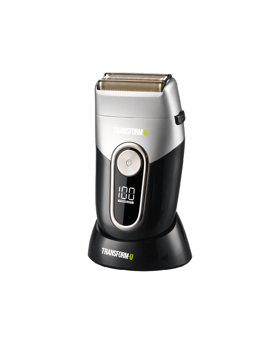 TRANSFORM-U | Titanium Shave Electric Shaver | Shaver Shop