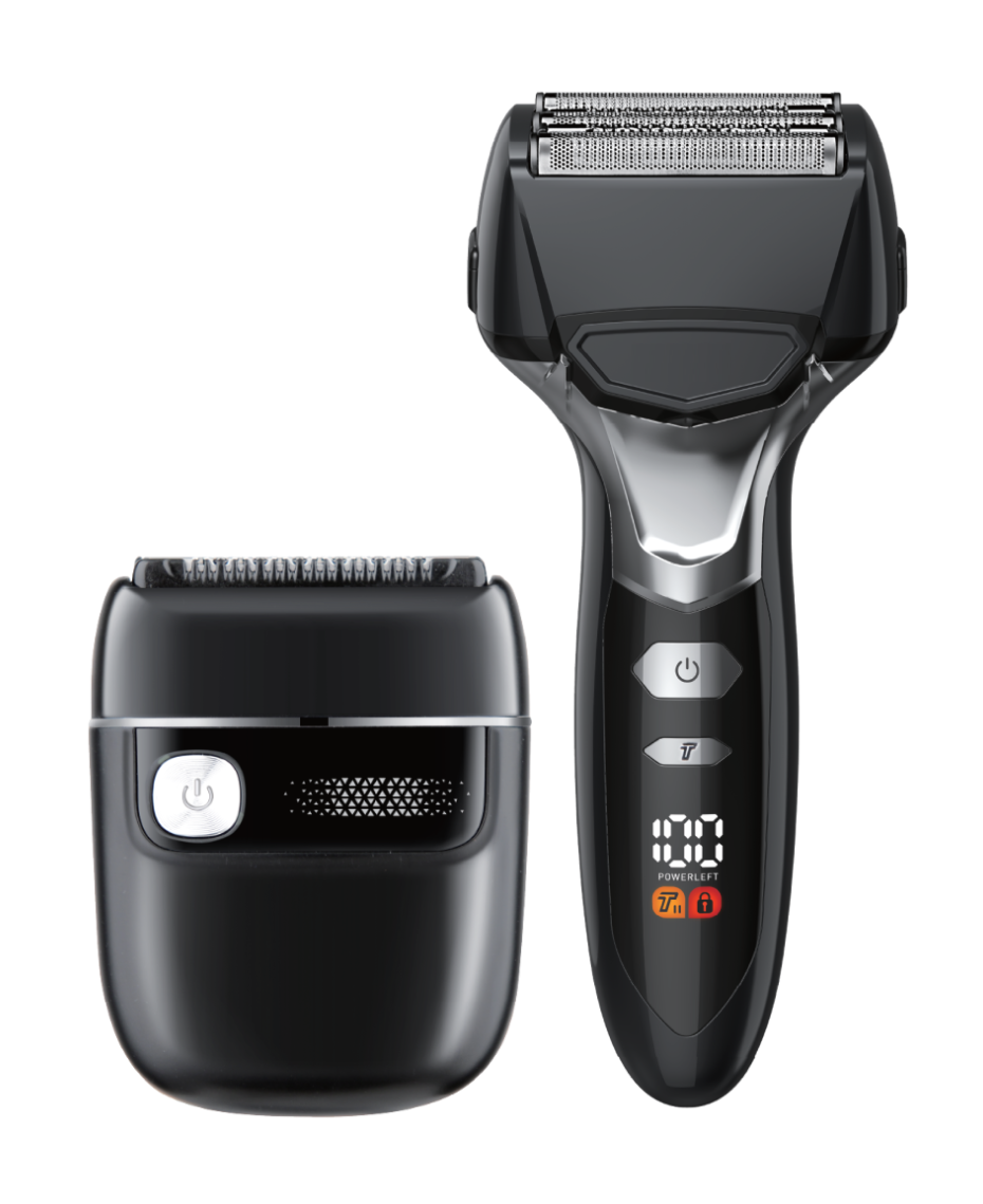 TRANSFORM-U | 5 Blade Wet & Dry Electric Shaver & Travel Shaver Combo ...