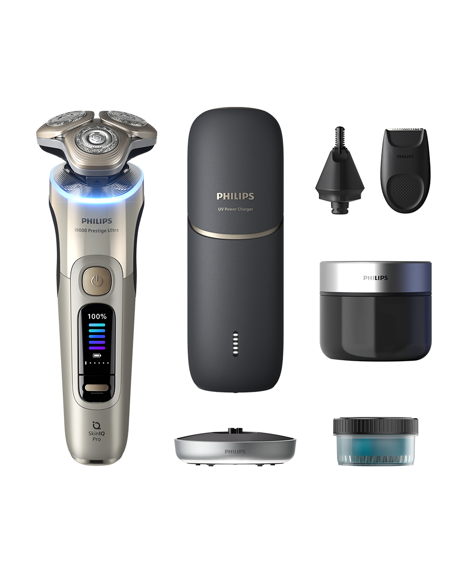 Philips | Series i9000 Prestige Ultra Wet & Dry Electric Shaver with ...
