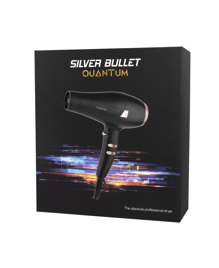 Silver Bullet | Quantum Hair Dryer - Black | Shaver Shop