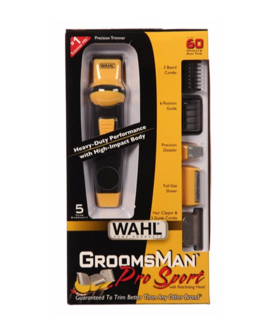 Wahl | Groomsman Pro Sport Beard Trimmer | Shaver Shop