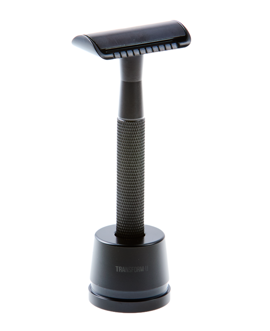 TRANSFORM-U | Double Edge Safety Razor with Stand | Shaver Shop