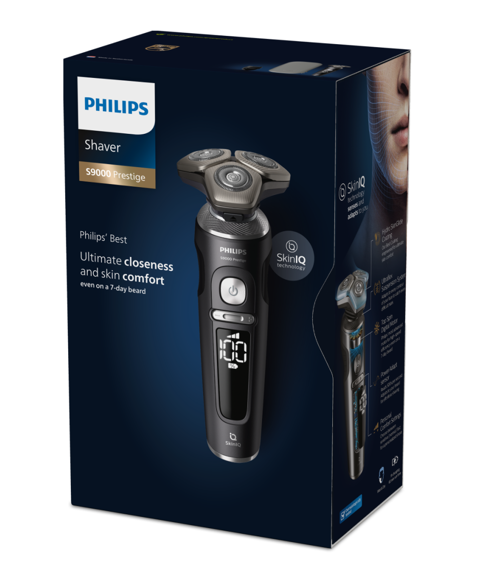 Philips | Shaver Series 9000 Prestige SkinIQ Electric Shaver Refresh ...