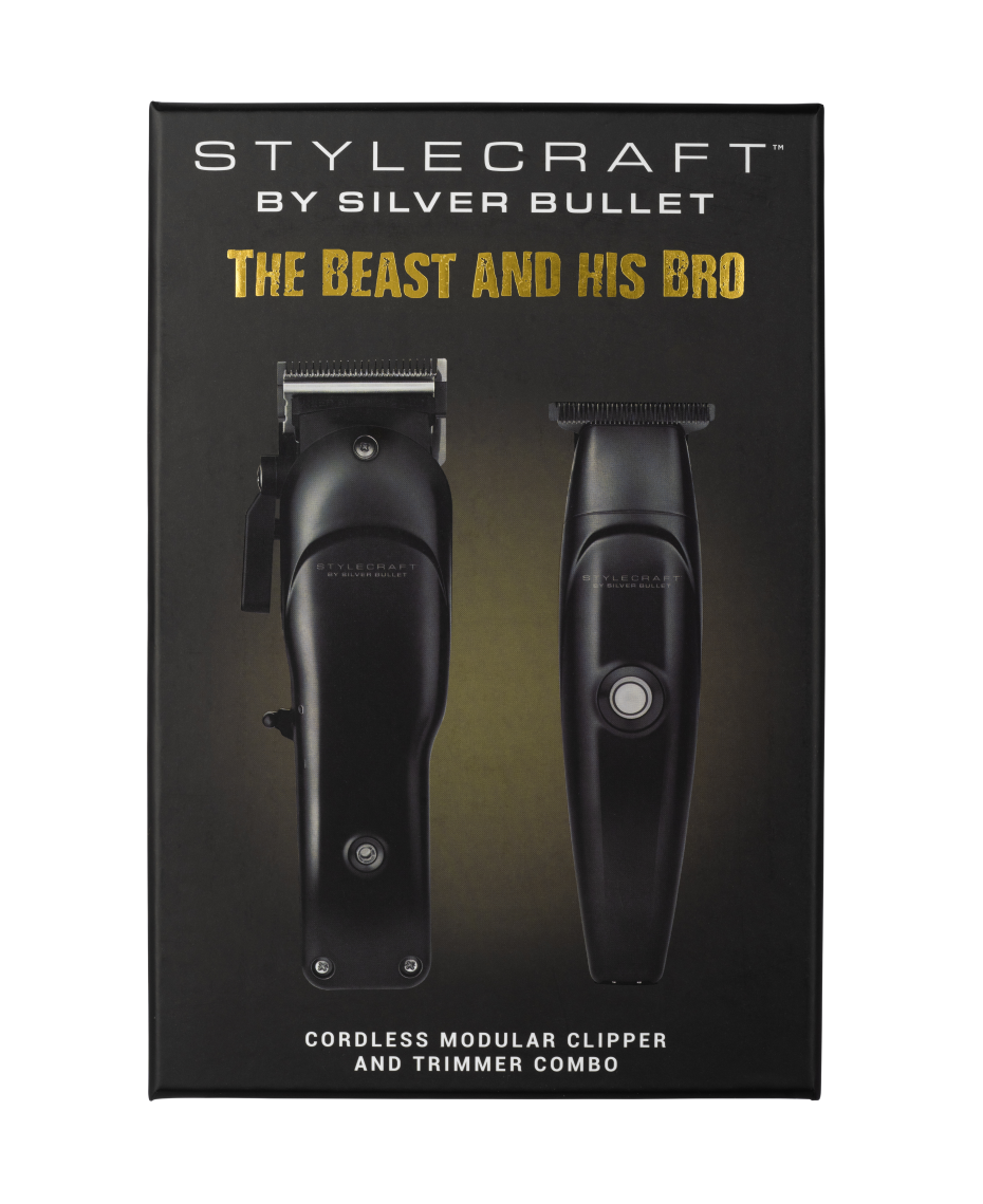 Silver Bullet | The Beast and His Bro Hair Clipper & Trimmer Combo ...