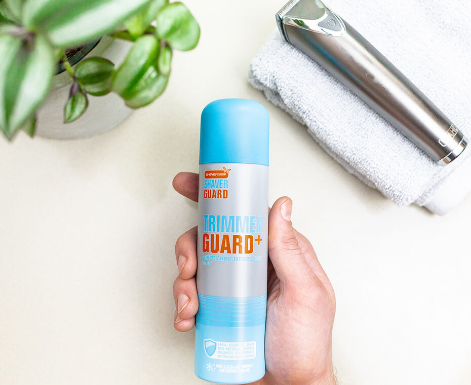 Guard Grooming | Trimmer Guard+ Lubricant & Sanitising Cleaning Spray ...
