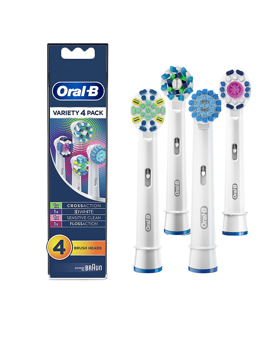Oral-B | Variety Brush Head Refills 4 Pack | Shaver Shop